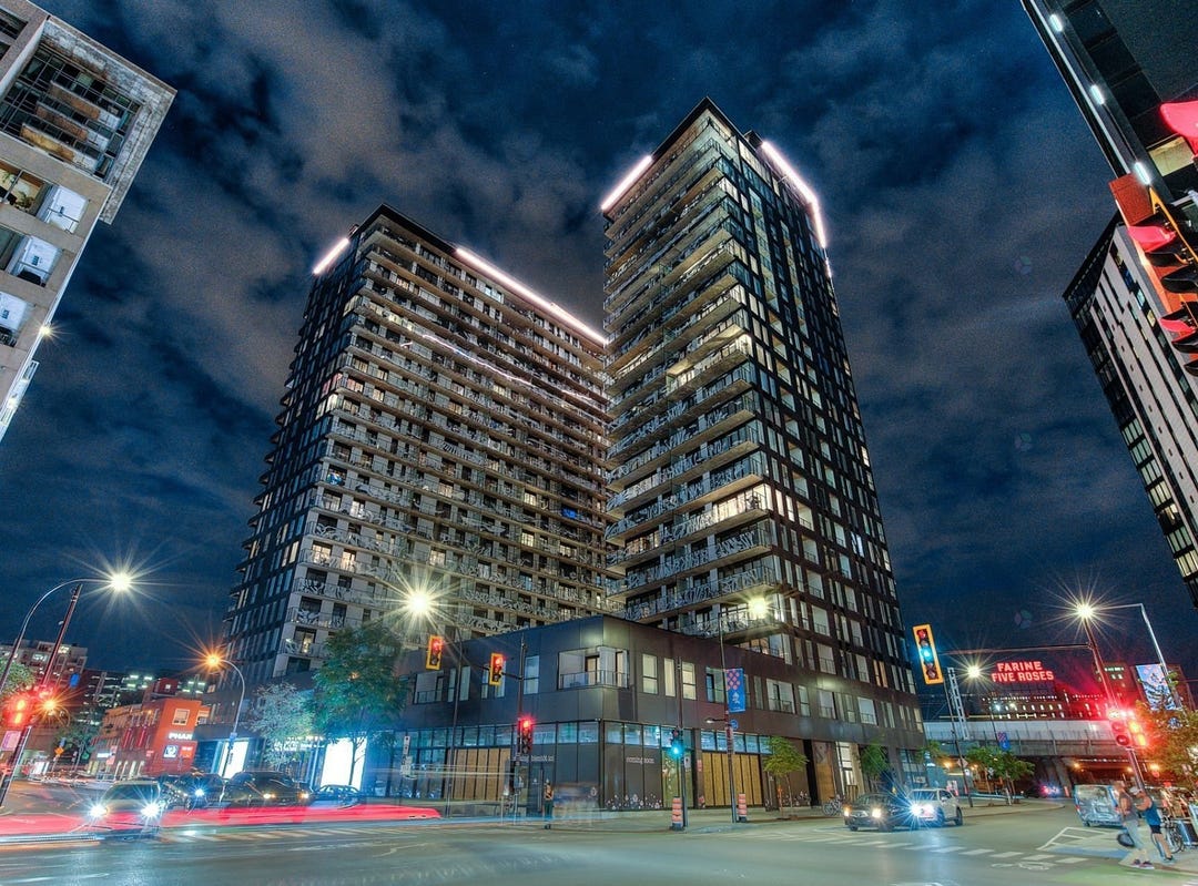 101 Rue Peel 1154, Montréal (Le Sud-Ouest), Québec H3C 0Y1 Apartamento ...