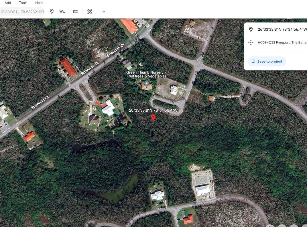 G8GG+CR7, Freeport, The Bahamas, Grand Bahama, Freeport Land for Sale ...