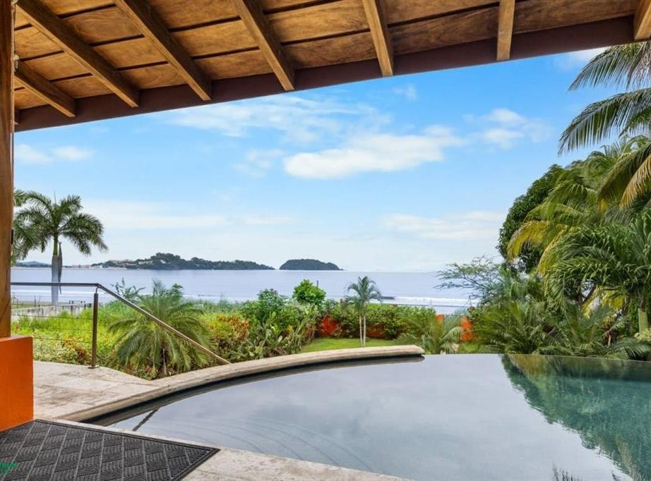 Casa de Sueños: Titled Beachfront Estate in Playa Potrero , Playa ...