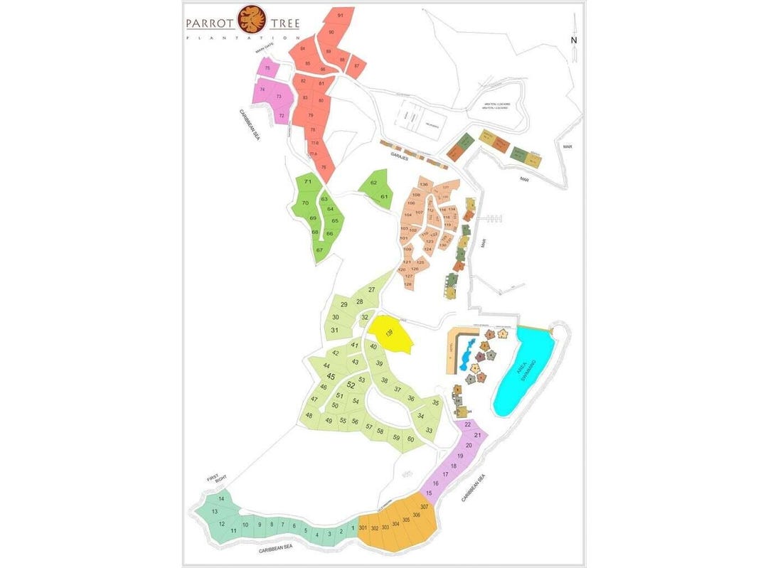 Parrot Tree Plantation, Roatan, Bay Islands Department Land for Sale ...
