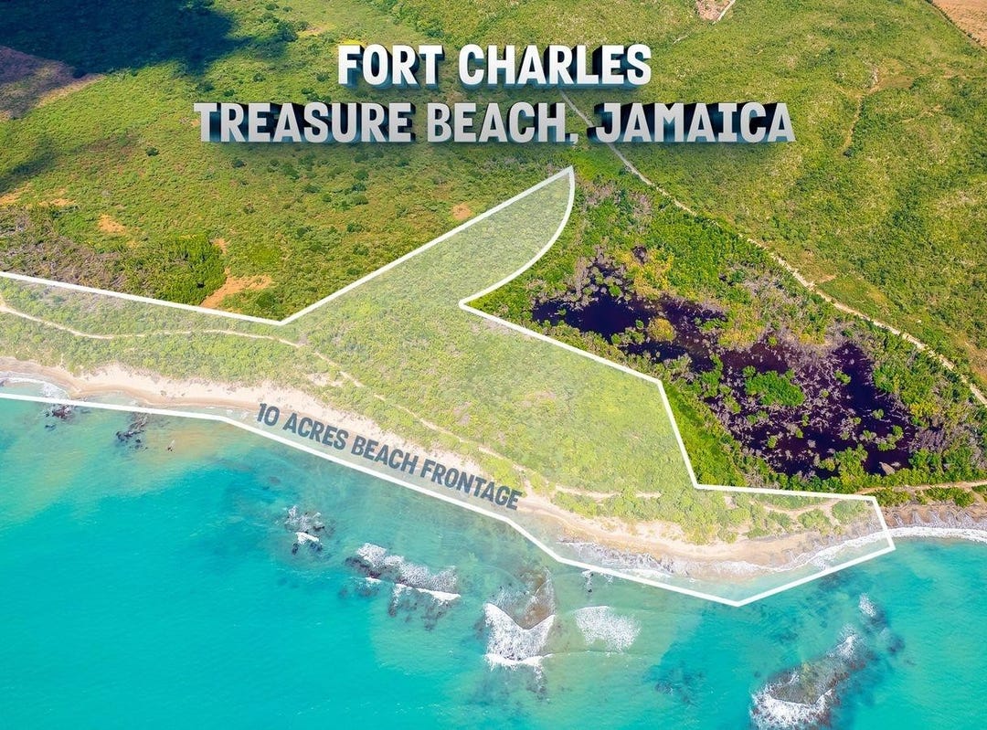 FORT CHARLES, TREASURE BE, Treasure Beach, St. Elizabeth Parish Land ...