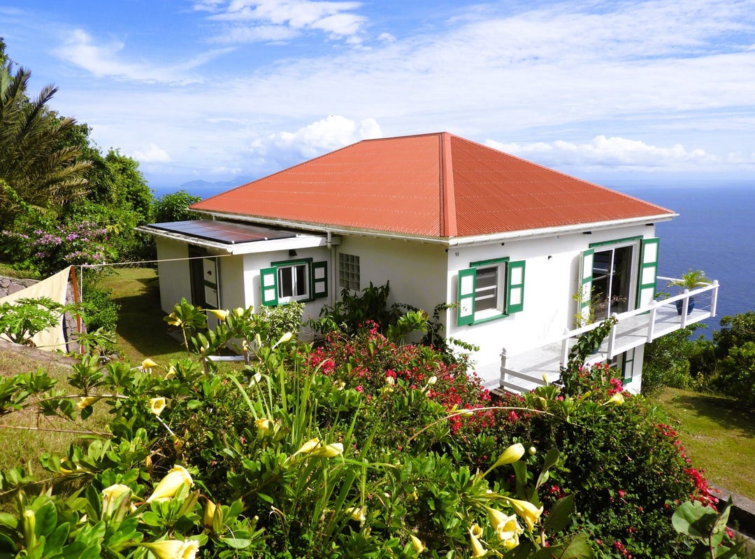 SABA ISLAND, Dawn Beach, St. Maarten, Dawn Beach, St. Maarten House for ...