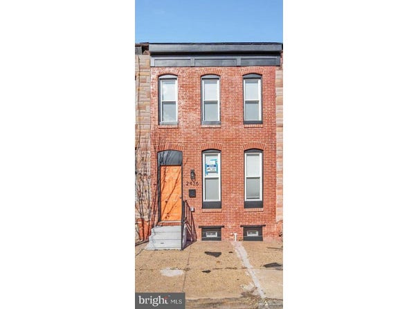 2436 E BIDDLE Street, BALTIMORE, MD 21213 Townhouse for Rent ...