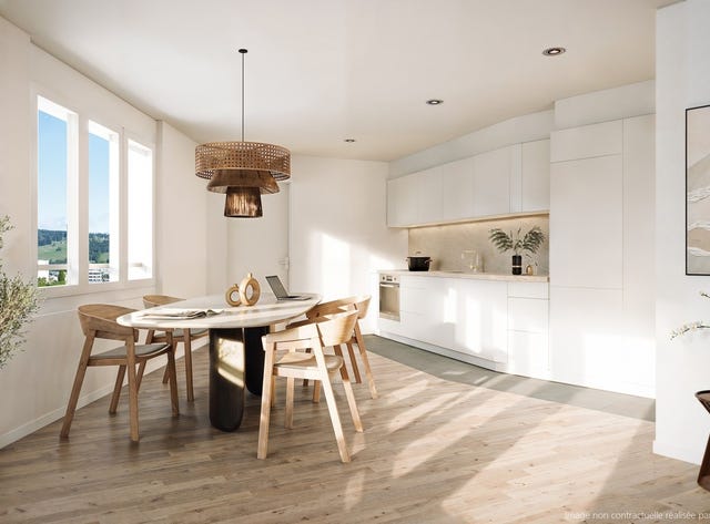 Rue Nicolas-Glasson 9, Bulle, Canton of Fribourg 1630 Apartment for ...