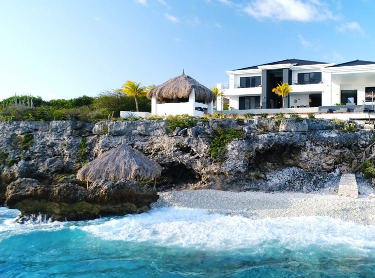 Coral Estate - Villa with Spectacular Sea View and Private Beach, Coral ...