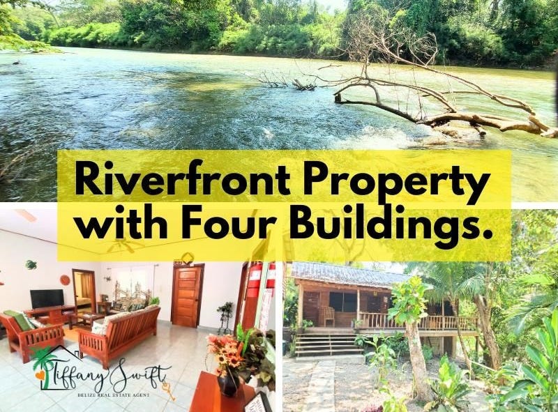 #4208 – Prime Riverfront Investment: Thriving Airbnb & Family Retreat close to San Ignacio Town ...