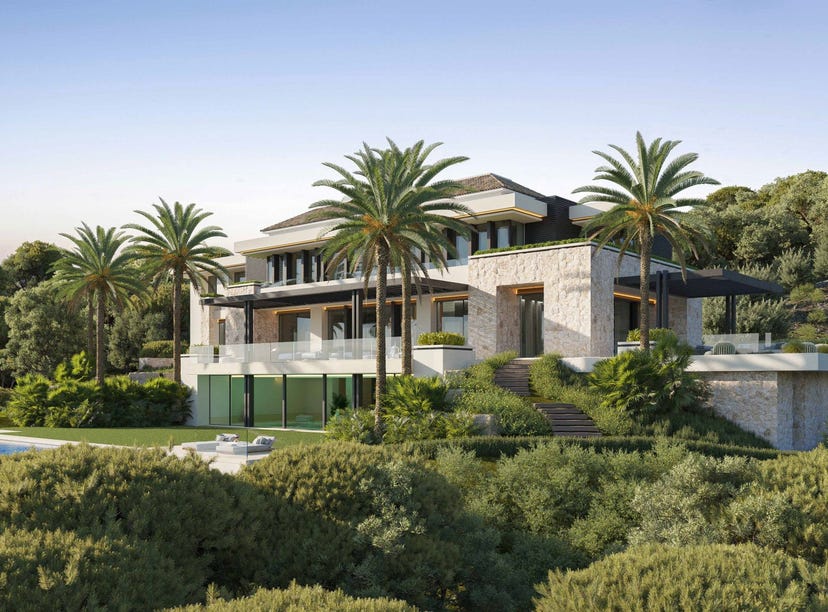 Grand Contemporary Villa in Europe's Most Prestigious Gated Community ...
