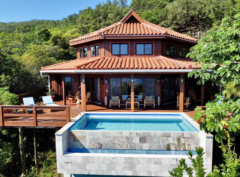 Lost Isles Estate, Ocean View 3BD & 2.5BT Home, Roatan, Roatan, Islas ...